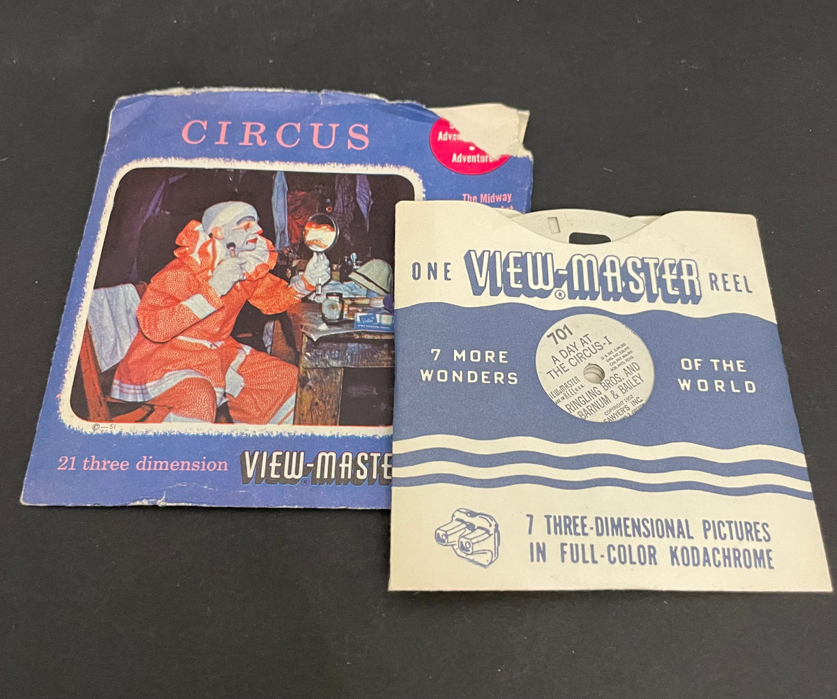 Vintage 1950s-1960s Circus View Master Slide – Vintage Antiques Warehouse