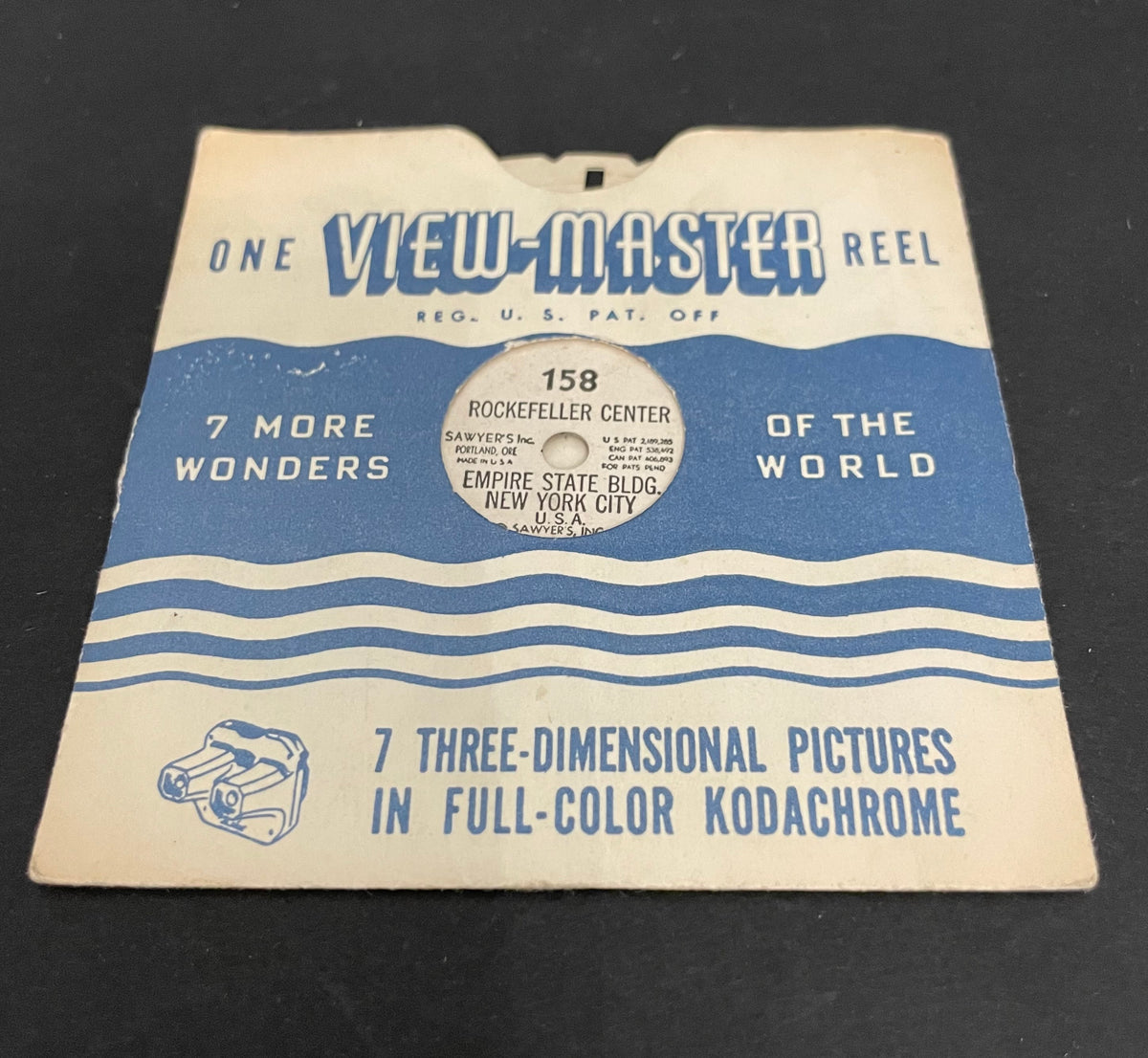 Vintage 1950s-1960s RockFeller Center View Master Slide – Vintage ...